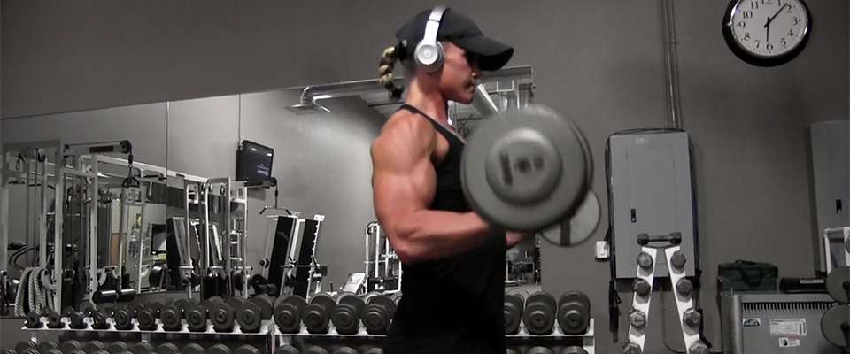 FREE Preview Video: 2015 Olympia Prep Back/Arms Workout | Nicole Wilkins