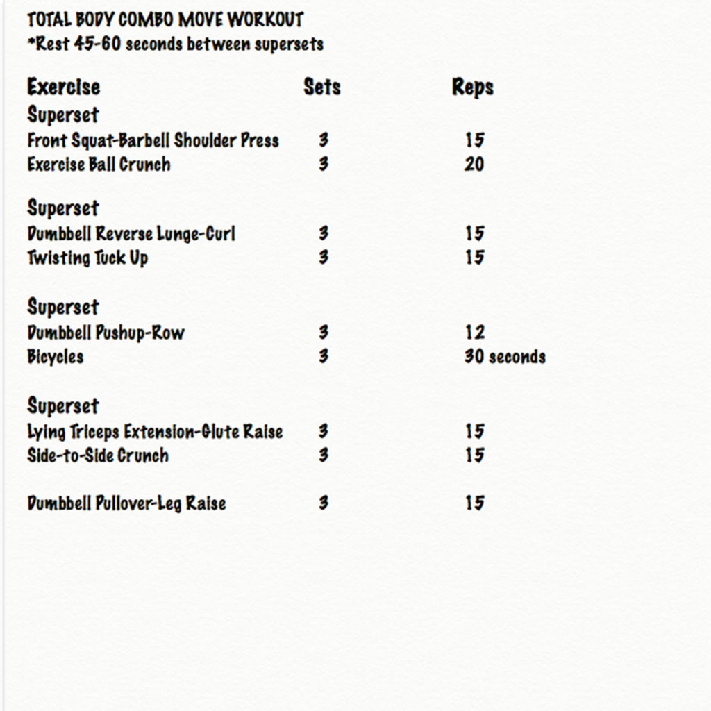 Real Workout: Total-Body Combo Move Workout | Nicole Wilkins