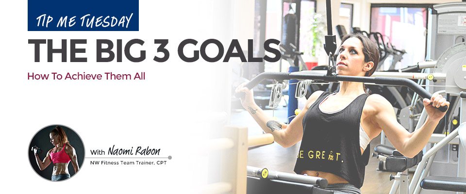 Tip Me Tuesday: The Big 3 Goals | Nicole Wilkins