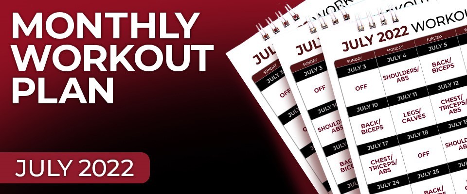 Monthly Workout Plan: July 2022 | Nicole Wilkins