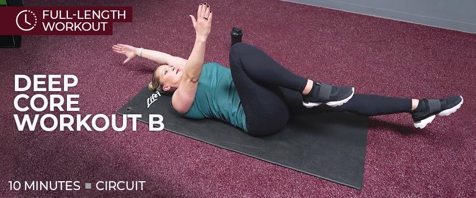 Full-Length Workout 10 Minute Deep Core Circuit Workout | Nicole Wilkins